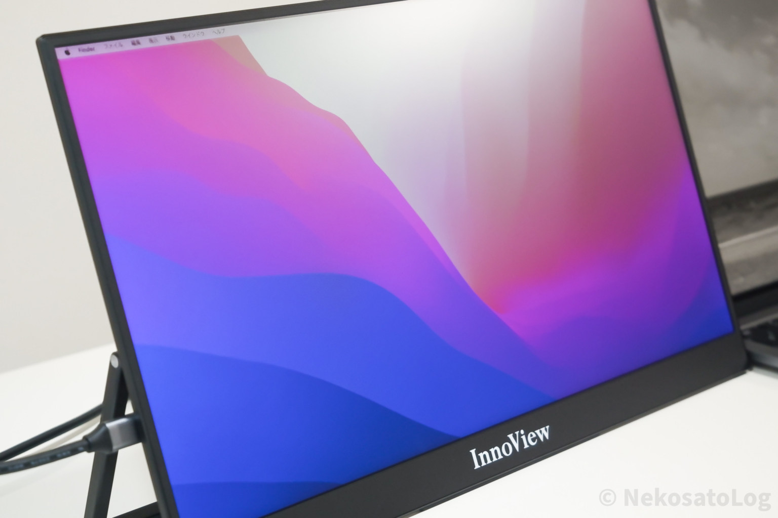 レビュー InnoView 15.6インチ モバイルモニター：ゲームも快適！スマホやタブレットにも繋げることが出来る | NekosatoLog